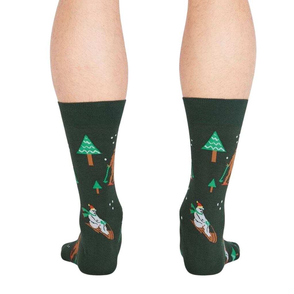 Ready, Yeti, Go! Mens Yeti Crew Socks | Sockologie