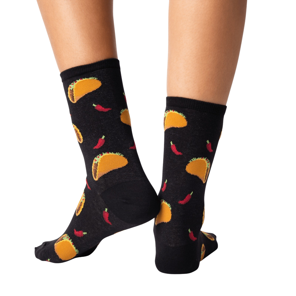 Tacos Womens Taco Crew Socks | Sockologie