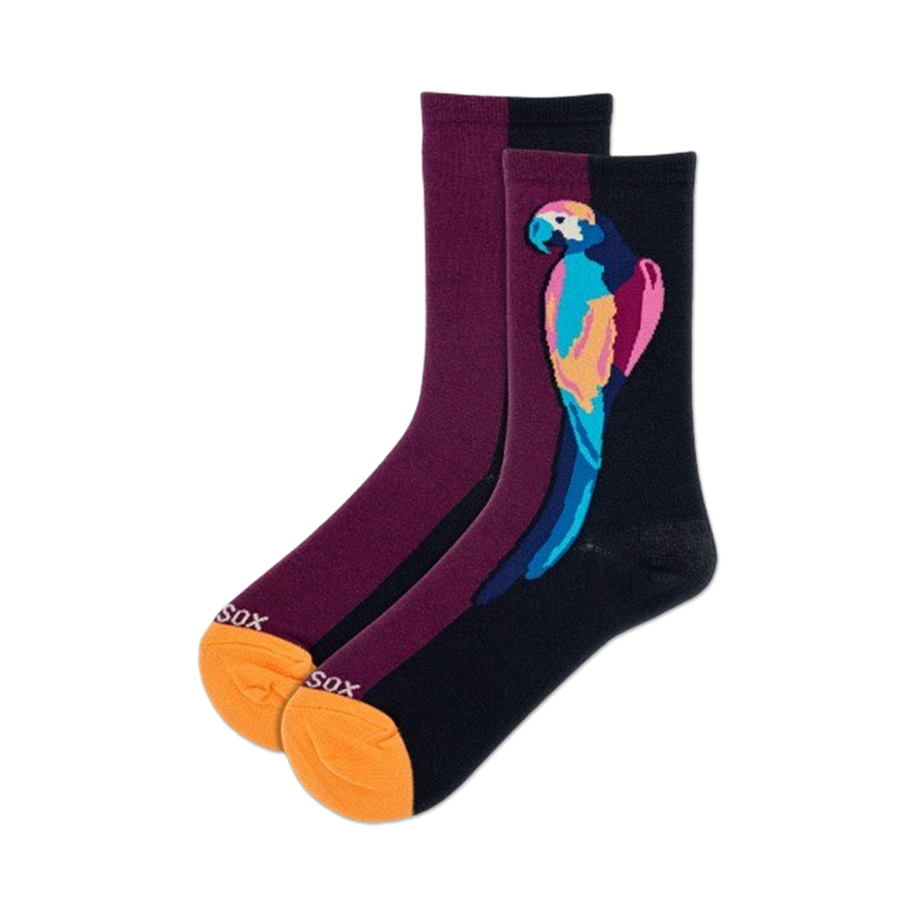 Parrot Crew Socks | Sockologie