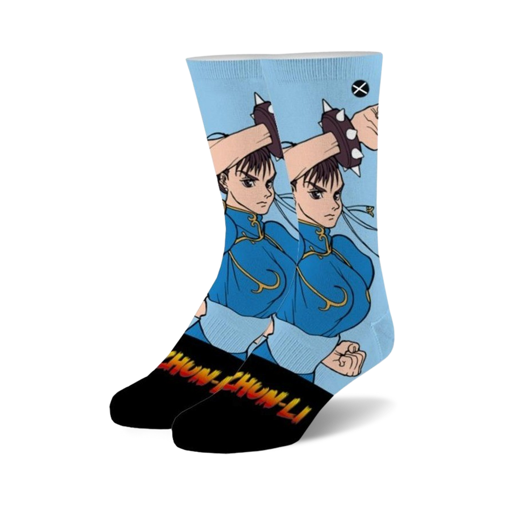 Chun-Li Street Fighter Socks | Sockologie