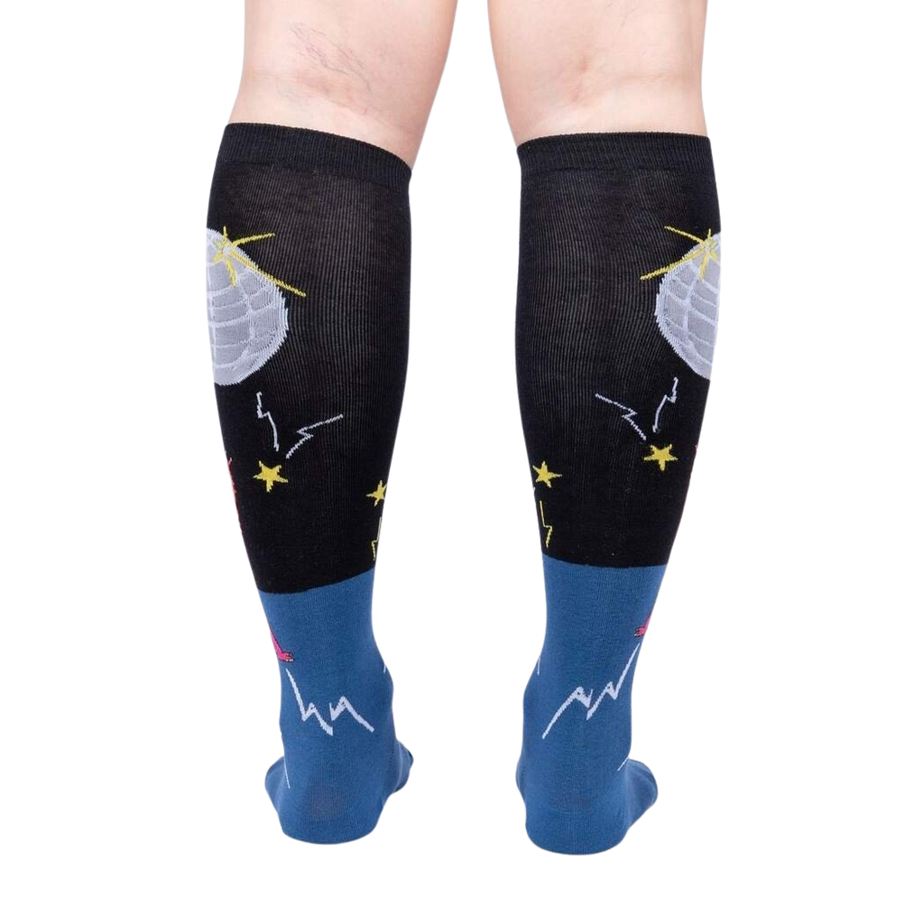Disco Nut! Womens Disco Knee High Socks | Sockologie