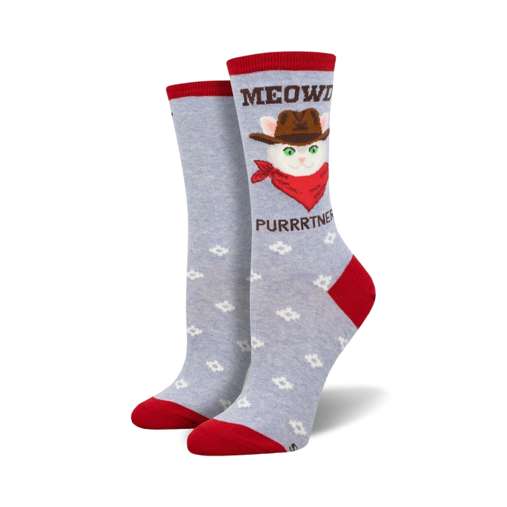Cowboy Cat Socks | Sockologie