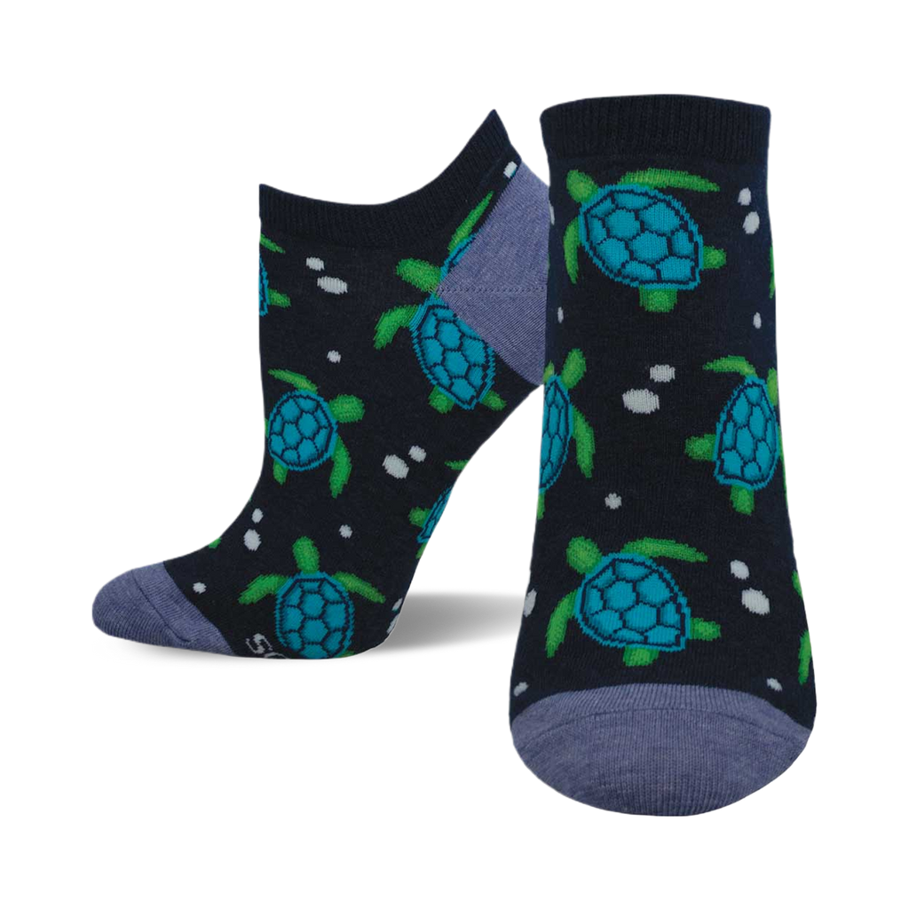Sea Turtle Ankle Socks | Sockologie