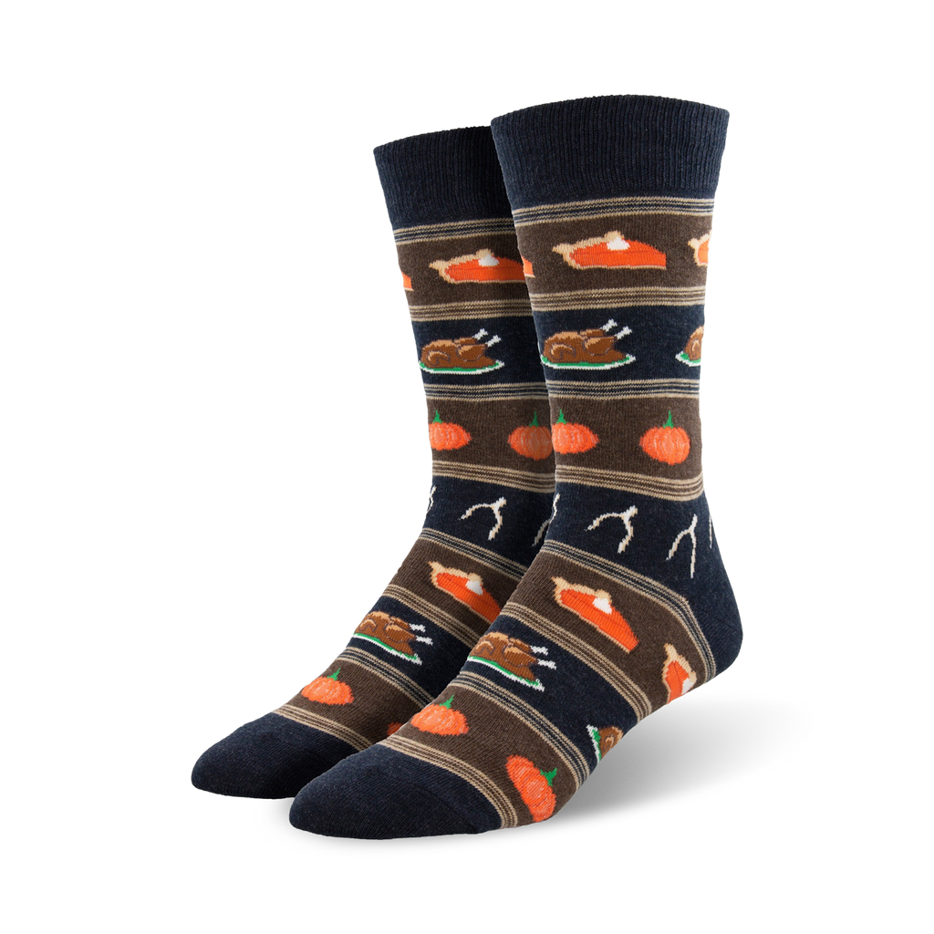 Thanksgiving Dinner Socks | Sockologie
